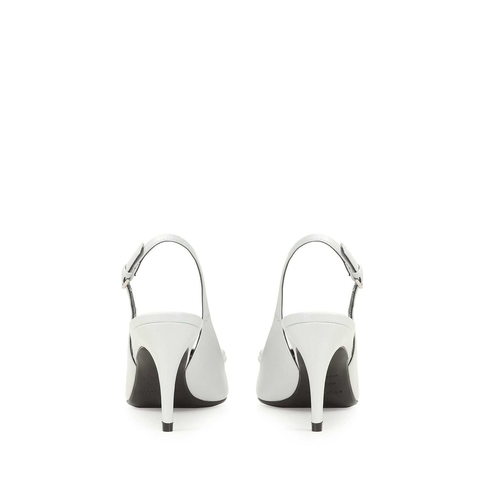 Slingbacks White Mid heel: 75mm, sr1 - Slingbacks White Slingbacks White Mid heel: 75mm, sr1 - Slingbacks White