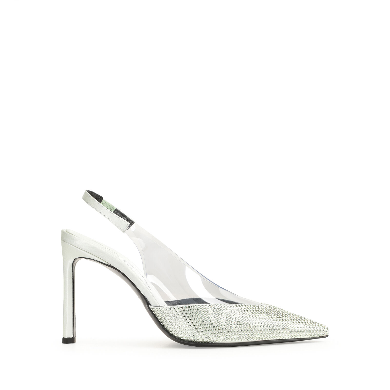 Slingbacks Green High heel: 95mm, Evangelie - Slingbacks Slingbacks Green High heel: 95mm, Evangelie - Slingbacks