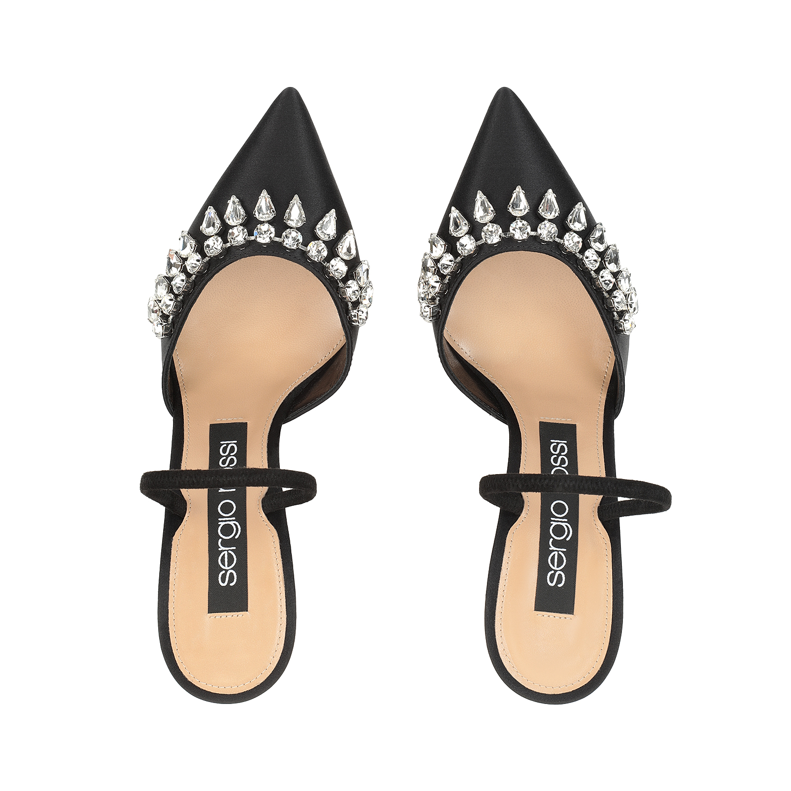 Slingbacks Black Heel height: 75mm, Godiva - Slingbacks Slingbacks Black Heel height: 75mm, Godiva - Slingbacks